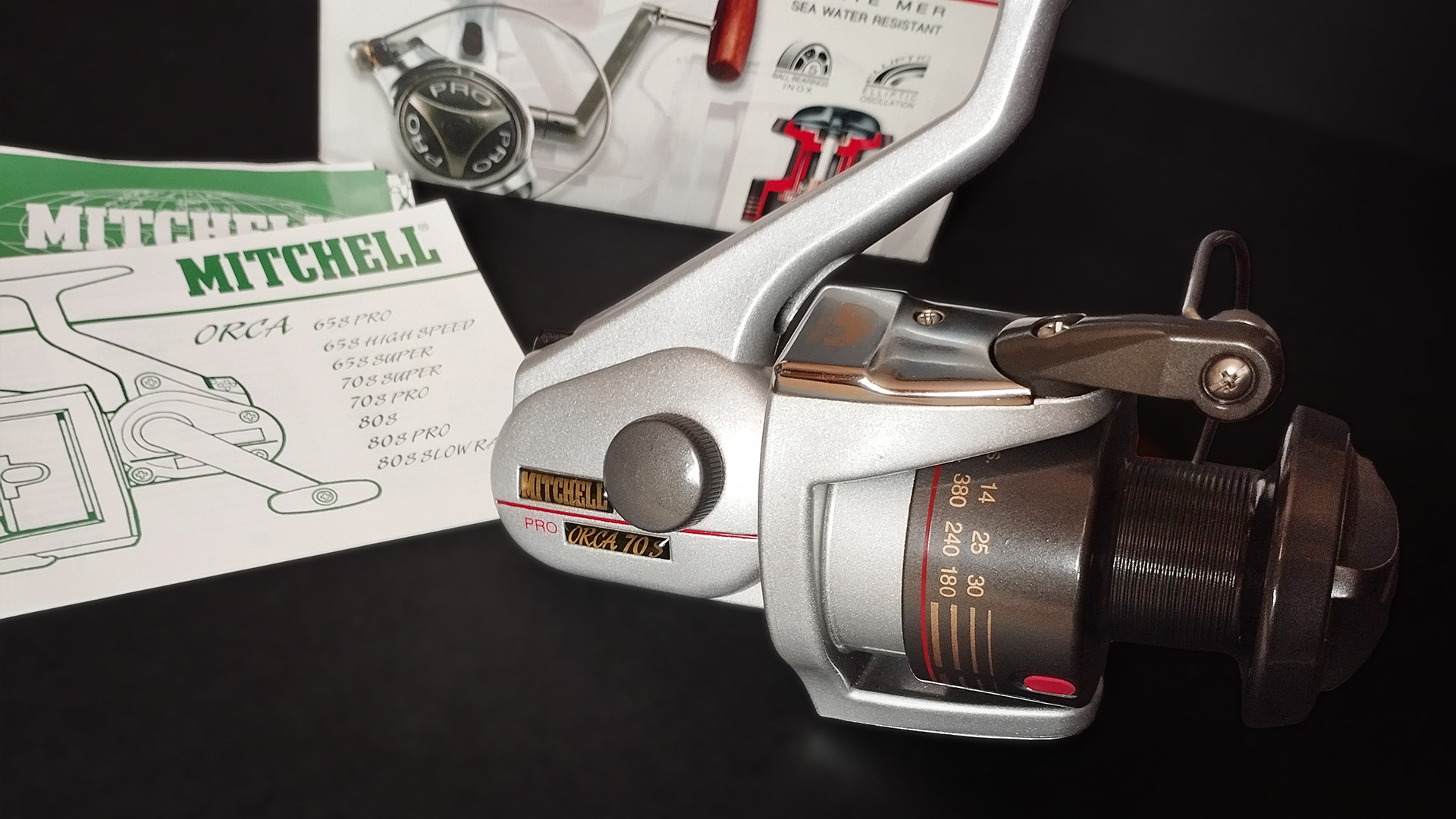 Mitchell Serie Orca | Carretes de pesca vintage
